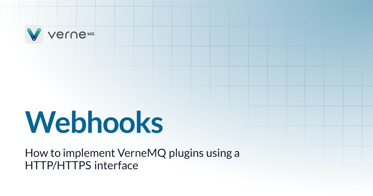 Webhooks | VerneMQ