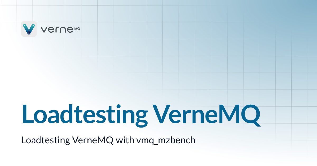 Loadtesting VerneMQ | 1.12.3 | VerneMQ