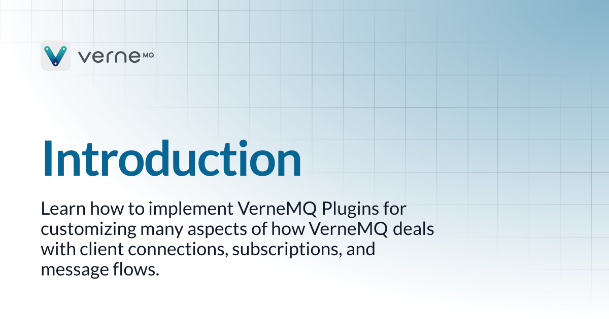 Introduction | VerneMQ